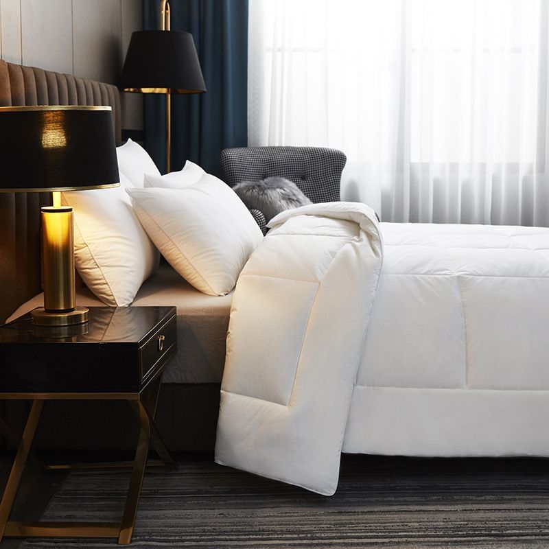 Customized Luxury White Warm 10% Duck Down Hotel Duvet (JRD964)