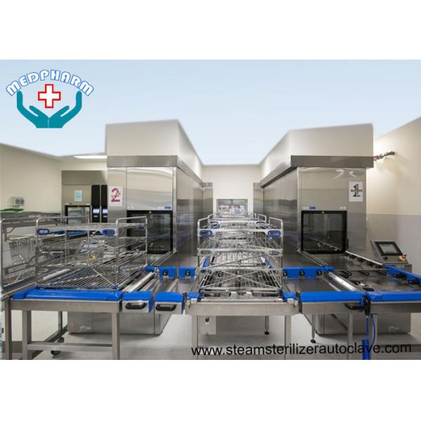 Quality Fully Automatic Dual Control Hospital Steam Sterilizer With Accurate Temperature for sale