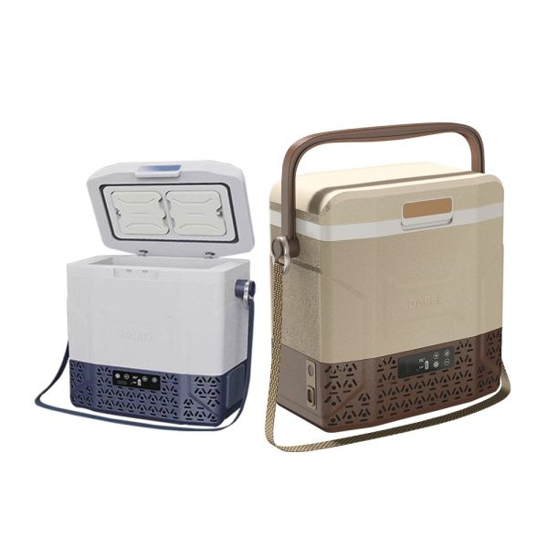 Quality 12V/24V Portable Mini Freezer for Outdoor Camping AC/DC Compressor Car Refrigerator for sale