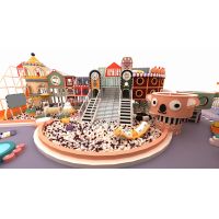 Quality Customized Play Center Kids Naughty Castle Funny Indoor Playground Design for sale