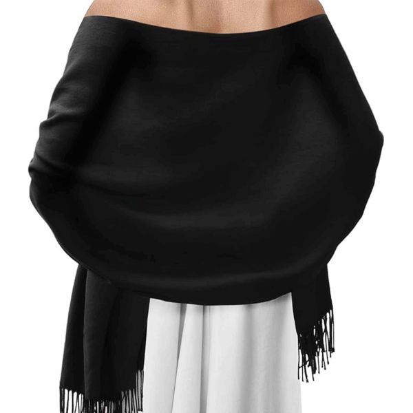 Quality Elegant Cashmere Wool Evening Wrap Soft Open Front Poncho Sweater for sale