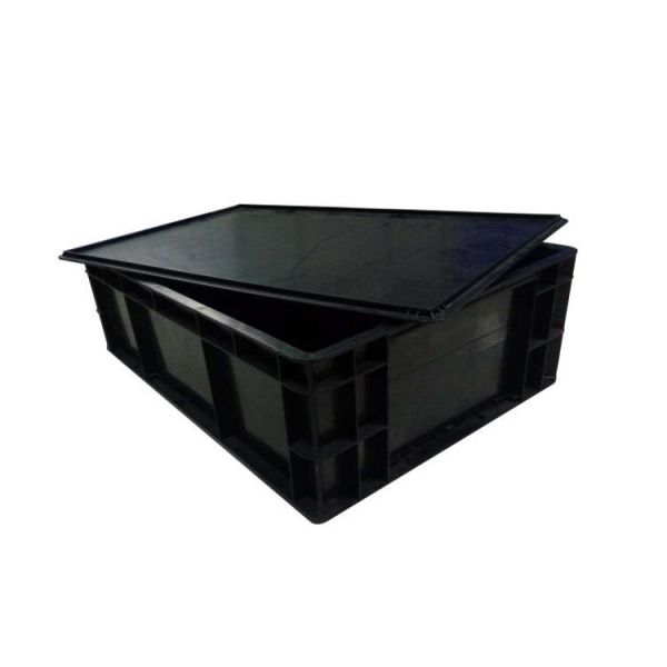 Quality Many Sizes Durable Black Color ESD Anti Static Plastic Box For PCB Component for sale
