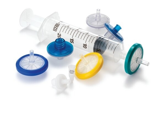 33 mm PES Syringe Filters 0.22 um Pore Size PES Membrane HPLC Syringe Filter Disposable