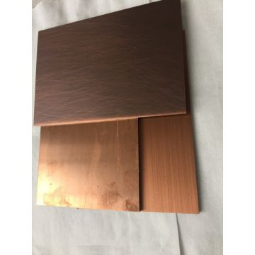 Quality Fireproof Copper Composite Panel 2000mm Length Heat Insulation For Roofing for sale