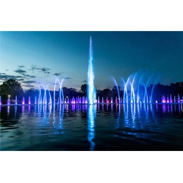 Quality DMX Control Modern Floating Fountain With Computer Programmer for sale
