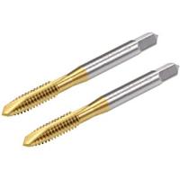 Quality Ti-Coated DIN371 Spiral Point HSS Machine Taps M3-M50 for sale