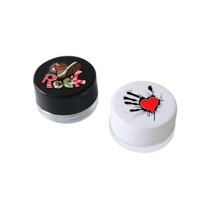 Quality 5ml 9ml Round Shape Glass Concentrate Jar Packaging for Concentrate Oil for sale