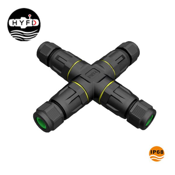 Quality PG Series IP68 4 Way Waterproof Screw Connector for sale