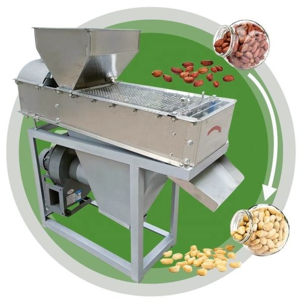 Quality Automatic Snack Making Machine Stainless Steel Peanut Peeler Commercial for sale