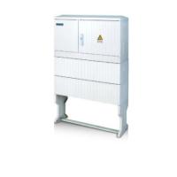 Quality Large Grey Electrical Fuse Panel / Ground Standing Type 30 Amp Distribution Box for sale