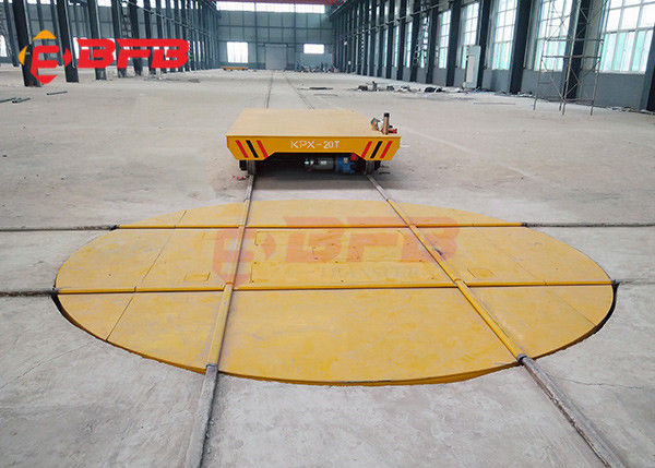 Workshop 300ton Turn Table Transfer Car Factory