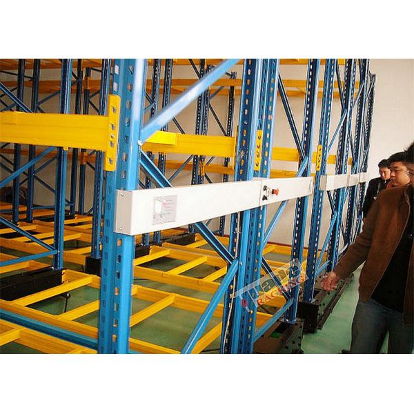 Quality Freezers Rail Free Mobile Storage Racks 32000Kg Per Module Without Concrete for sale