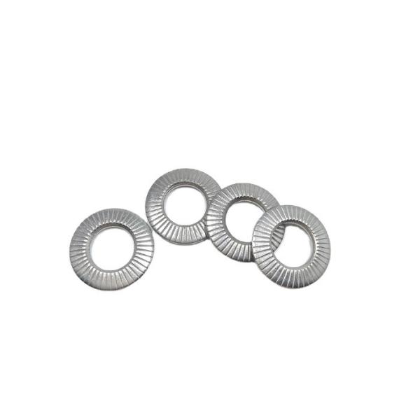 Quality Dacromet Spring Washer And Flat Washer NFE25511 Lock Carbon Steel Grooved for sale