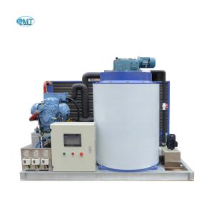 Quality 5000KG Fresh Water Flake Ice Machine with Danfoss Compressor 23.18KW Automatic for sale
