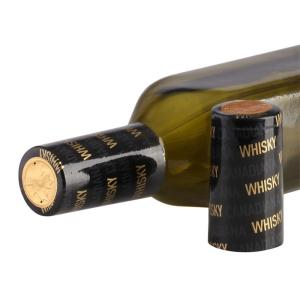 Quality PVC Wine Bottle Shrink Caps Capsules Pilfer Proof 60mm Length For Decoration for sale