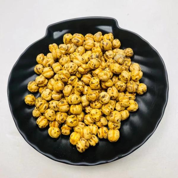 Quality Crispy Delicate Roasted Bean Snacks BRC Yellow Chick Pea Snacks for sale