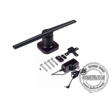 Quality High Resolution 3D Holographic Display Advertising LED Fan 176° Viewing Angle for sale