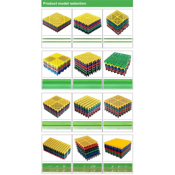 Quality Rigid Interlocking Garage Floor Tiles for Car Detailing Shop Dirt Resistant for sale