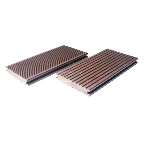Quality 150x25 WPC Floor Decking Outdoor Traditional Decking Wood Plastic Composite for sale