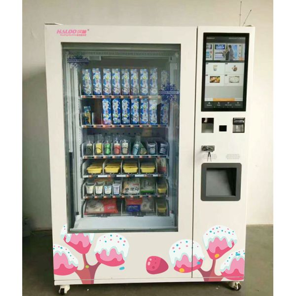 Quality CE Certified Automatic Ice Cream Vending Machine Frozen Ice Cream Vending for sale