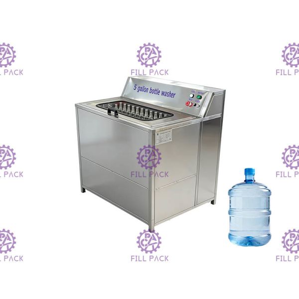 Quality S-2 Manual Control Decapping 400BPH 5 Gallon Bottle Washer for sale