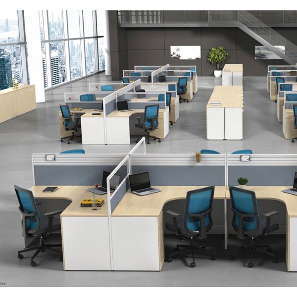 Quality L Shape Office Table Cubicle Partition for sale