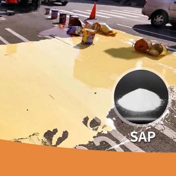 Quality Liquid Waste Solidification Super Absorbent Polymer Odor Control Liquid Waste for sale