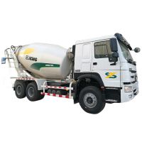 Quality Sinotruk Howo 10m3 Concrete Mixer Truck G10K 450L Water Tank Volume for sale
