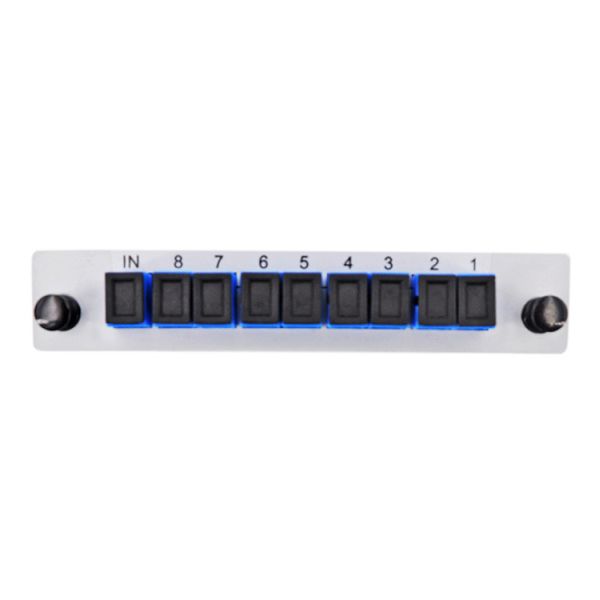 Quality Cassette Card Gpon 1x8 Optical Splitter UPC Connector Low PDL for sale