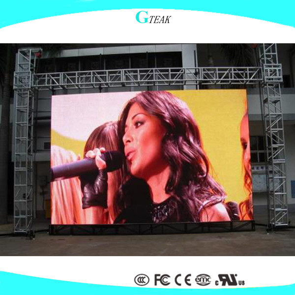 Quality 4.8mm led video wall outdoor rental display screen for sale