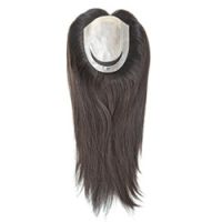 Quality 180% Density Human Hair Wig with Middle Parting Space and Straight Style for sale