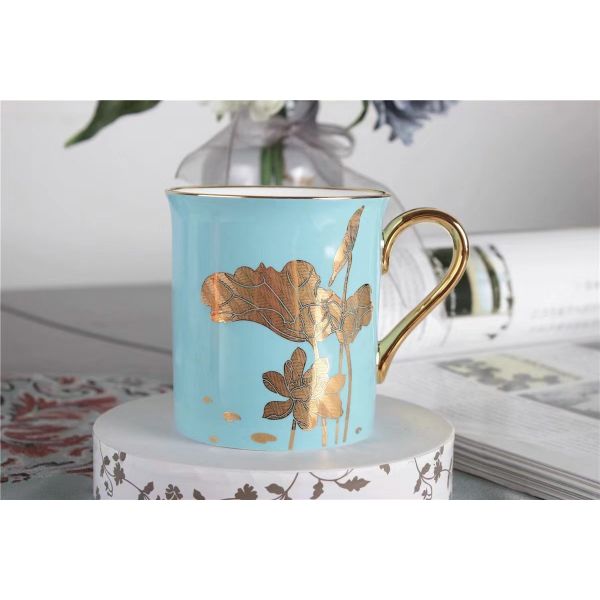 Quality 320ml Fine Porcelain Coffee Mugs for sale
