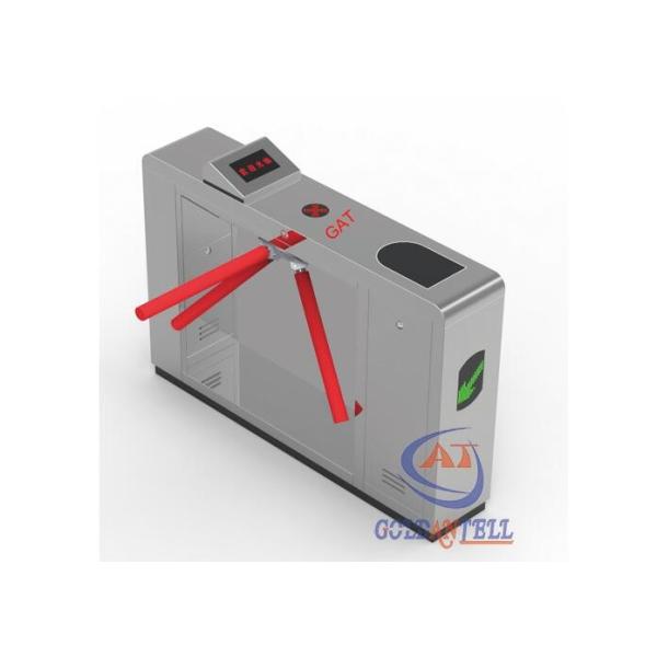 Quality Rustproof Steel Bi Directional Tripod Turnstile Gate Pedestrian With Rfid Reader for sale