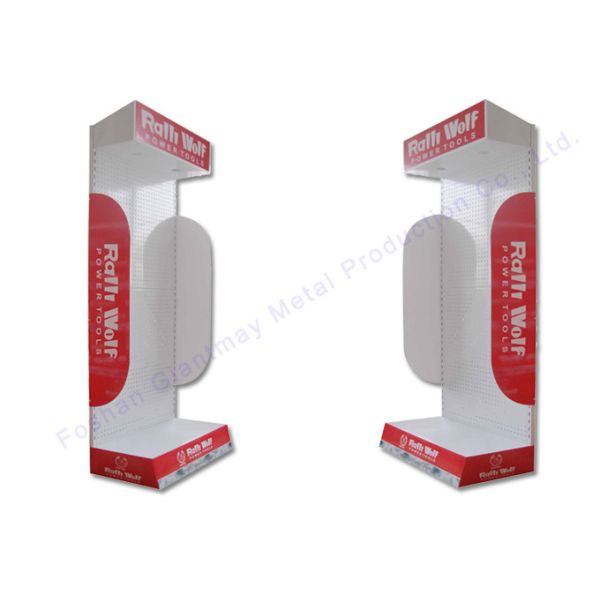 Quality High Quality Product Display Ideas Steel Stand Pegboard Panel for sale