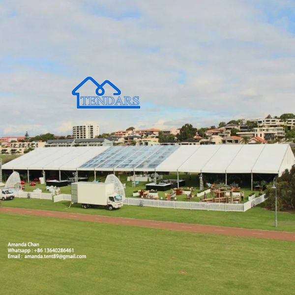 Quality Temporary Covered Wedding Marquee Tent Party Exhibition Event Canopy Structure for sale
