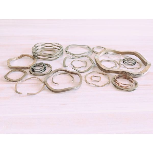 Quality RoHS Durable Single Wave Ring Wave Spring Washer Types 65Mn Carbon Steel for sale