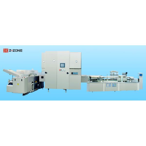 Quality Grey Filling And Sealing Of Ampoules Cleaning Sterilizing Machine for sale