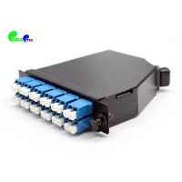 Quality High Density 9 / 125μm MPO MTP Cassette Duplex SMType A MTP To LC Cassette for sale