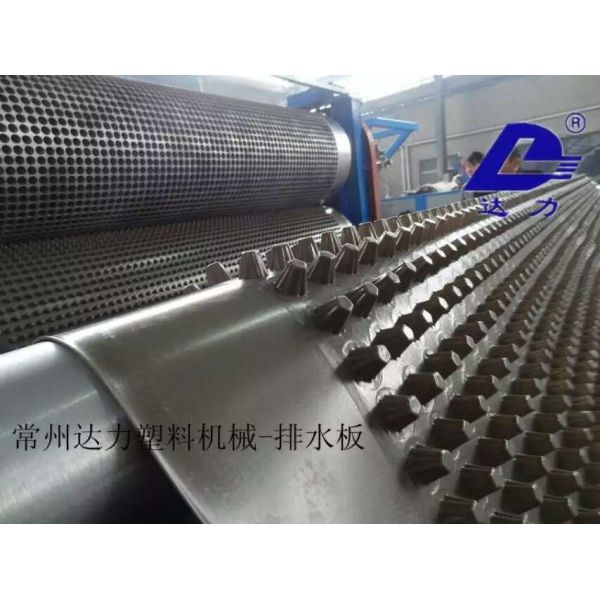 Quality LLDPE Drainage Sheet Extrusion Line Plant 16mx4.5mx4m for sale