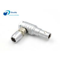 Quality Lemo 0B 1B 2B 6pin Elbow Male Plug for sale