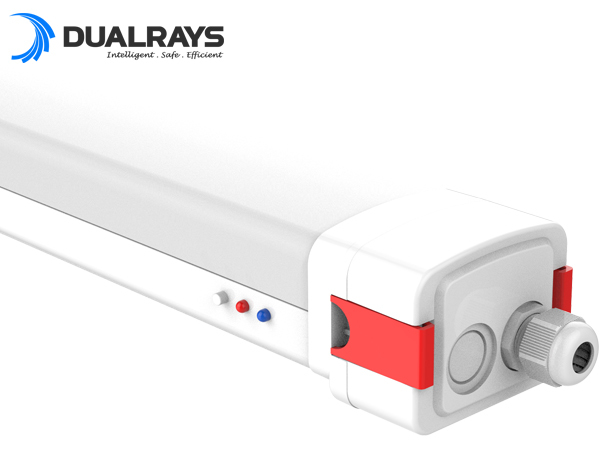 Quality DUALRAYS D5 LED Moisture-proof Light with DIP Switchable Power/3CCT and wiring for sale