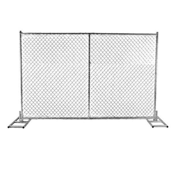Quality 6' x 8' Size Temporary Chain Link Mesh Fence Removable For Construction for sale