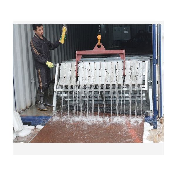 Quality 6400*2250*2500 Container Block Ice Machine with Other Ice Storage Capacity at for sale
