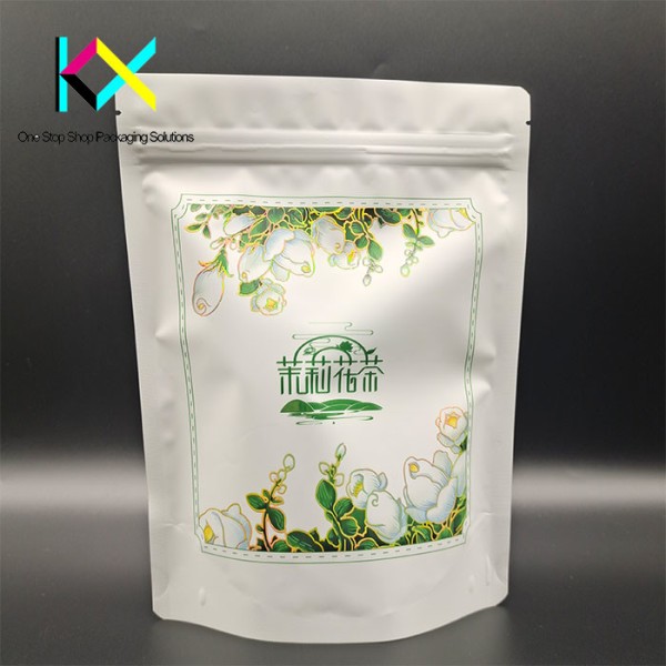 Quality Custom Printed Tea Packaging Bags Spot UV Technology Moisuture Proof for sale