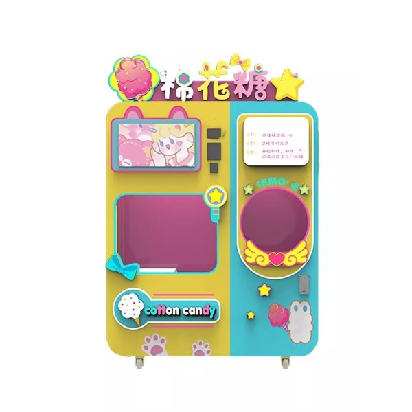 Quality OEM Robot Automatic Cotton Candy Machine 180KG 21.5inch for sale