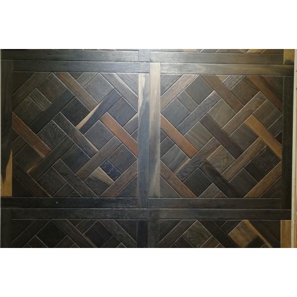Quality Versailles in White Oak engineered parquet tiles with different stains and for sale