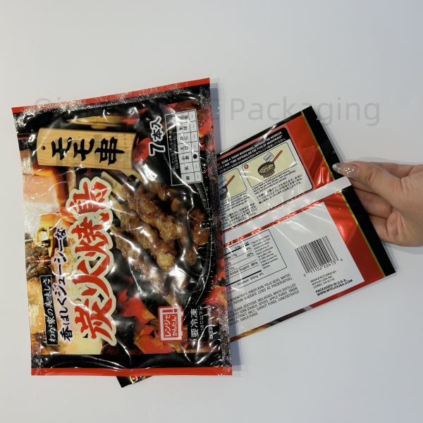 Quality Back Seal Bag Logo Printed Food Packaging Snack Puffs Back Seal Pouch Potato Chips Plastic Bag for sale