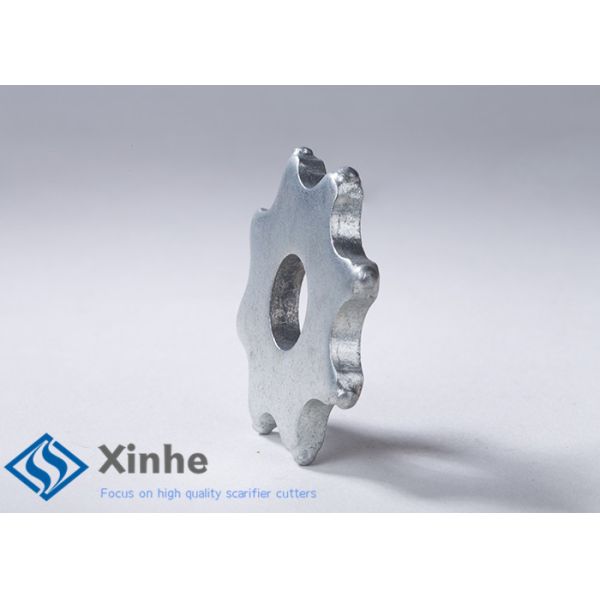 Quality Octagonal Star Flails Scarifier Cutters Concrete Removal With 8 Teeth for sale