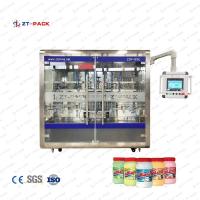 Quality 50-1000ml Servo Based Liquid Filling Machine 50hz Hand Sanitizer Bottling for sale