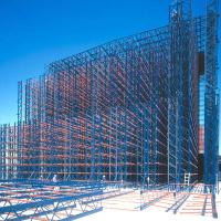 Quality 20m Steel Pallet Rack Supported Building Clad High Bay Warehouse for sale